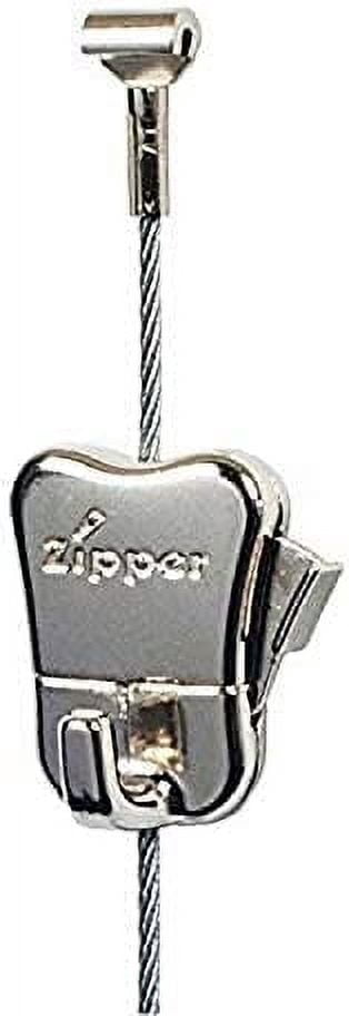STAS Zipper Hook + Steel Cable with Cobra- Packet of 4 - Walmart.com