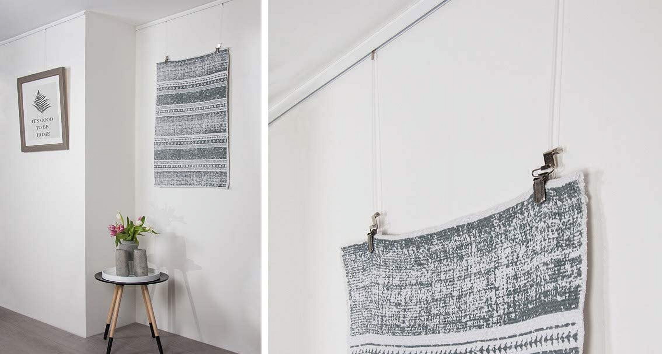 STAS and textile hanger clip - 1,42 inch - loads up to 8,8 lbs per piece - 3 pack - Walmart.com