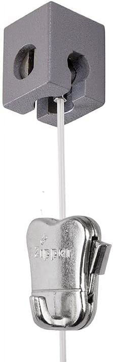 STAS qubic with Clear Cable Glider 98.43" + STAS Zipper Hook - Single ...