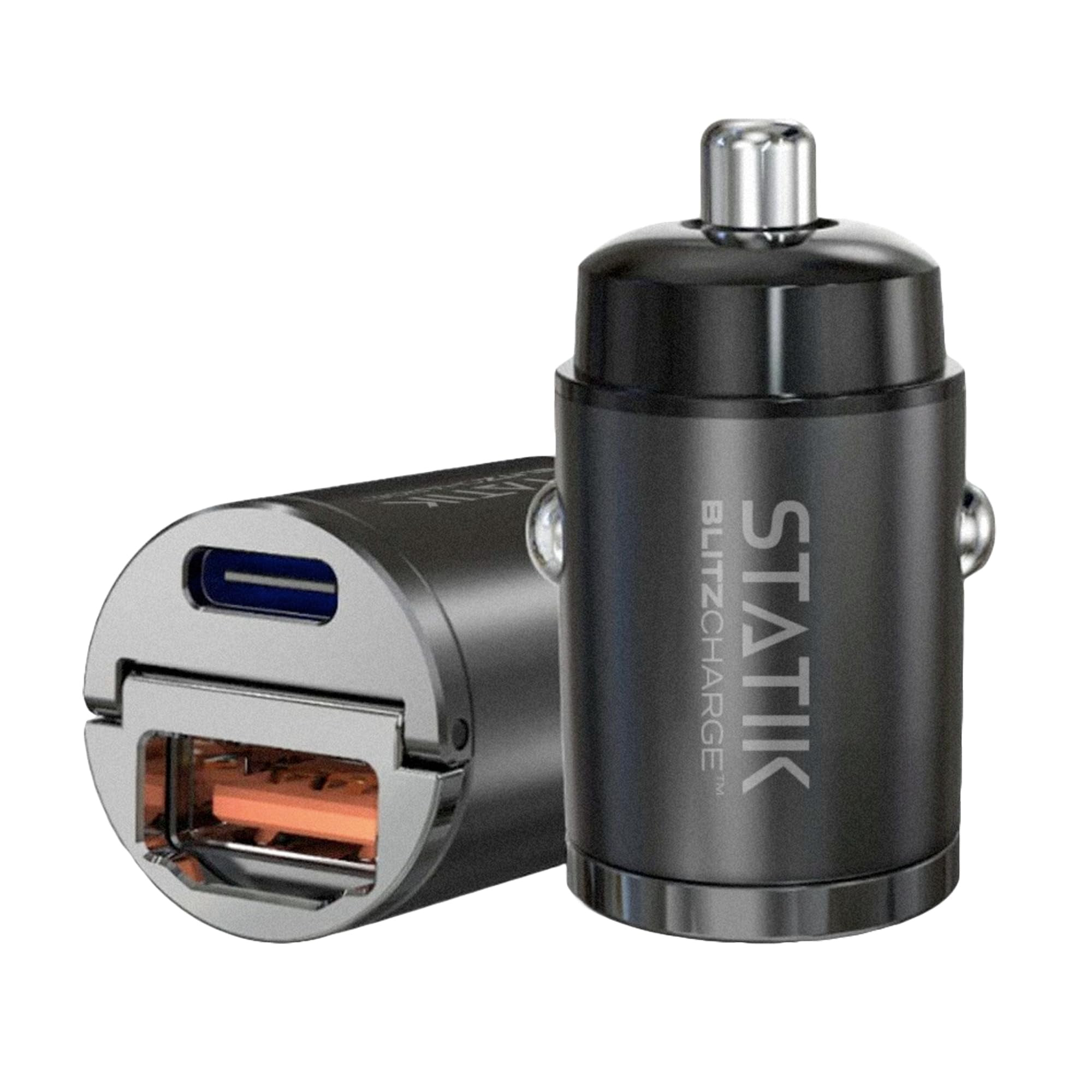 STATIK Dual Car Phone Charger for Cigarette Lighter Plug in, 12v - 24 V ...