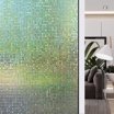 3D Glass Textured Privacy Window Film, Heat Control Sun Blocking ...