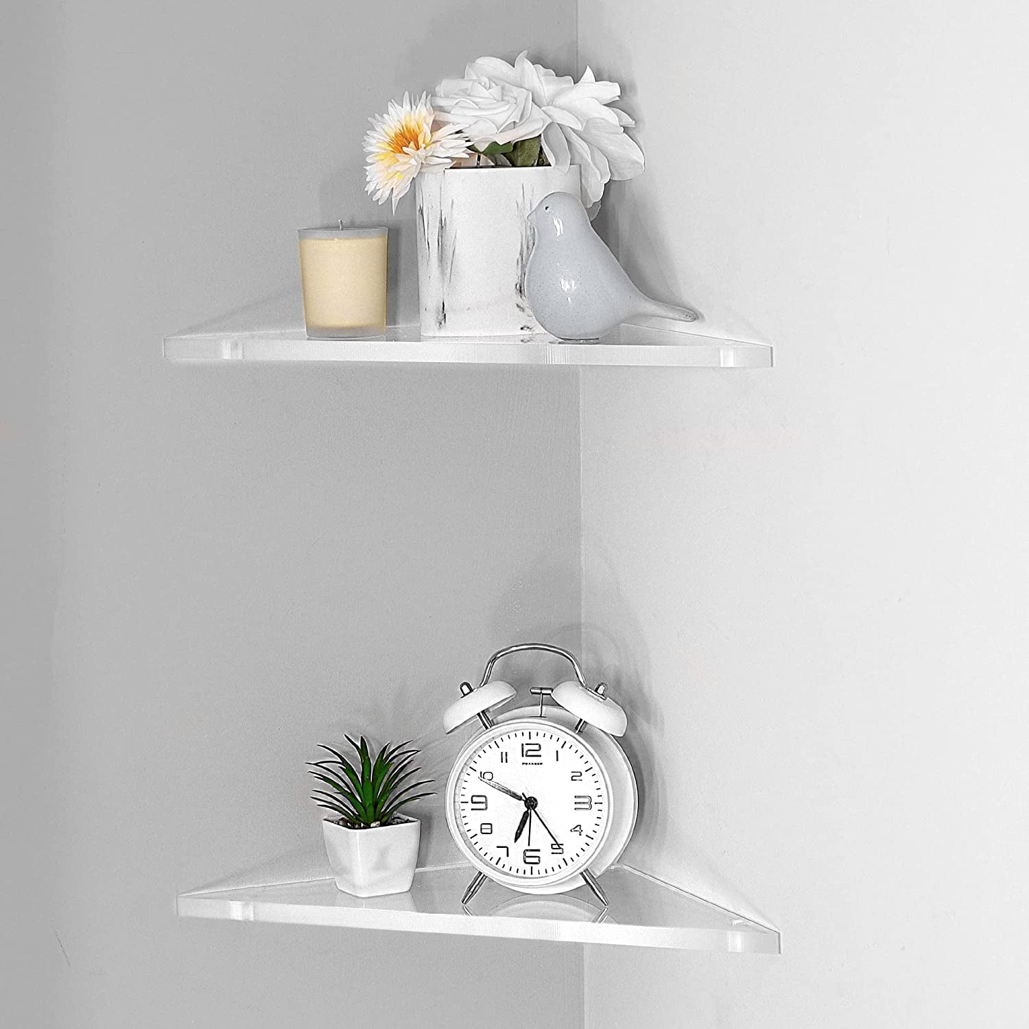 STAUBER Best Floating Shelf (Corner Shelf) - Walmart.com