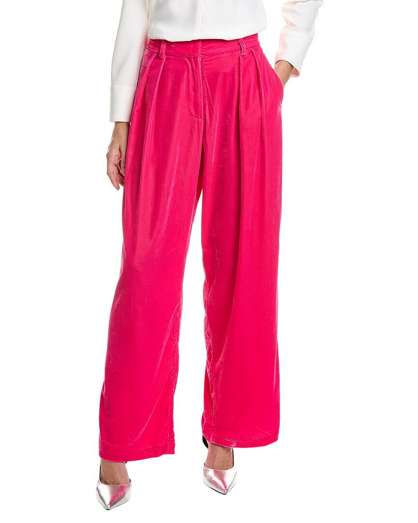 STAUD womens Luisa Pant, 2, Pink - Walmart.com