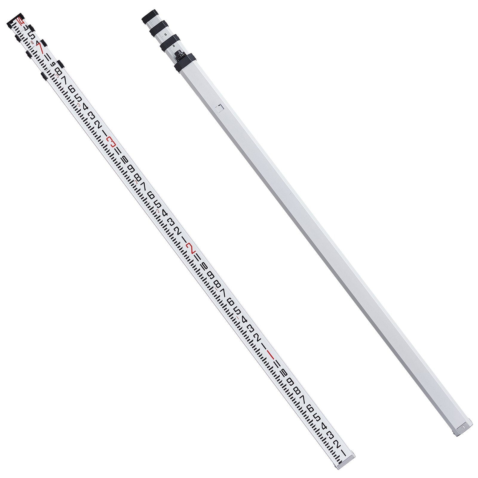 STAWAY 14-Feet Telescopic Leveling Rod - Durable Aluminum Measuring Rod ...