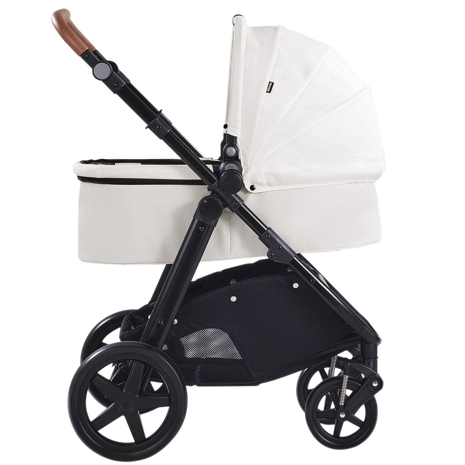 STAWAY 2-in-1 Baby Stroller Travel System with Bassinet & Playard ...