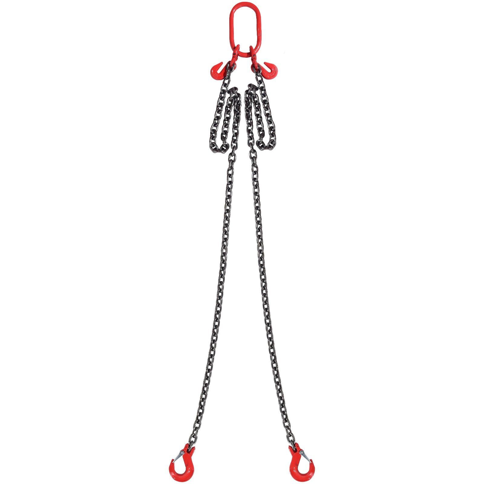 STAWAY 5/16" Chain Sling - G80 Lifting Chain with Grab Hooks - 6600 lbs ...
