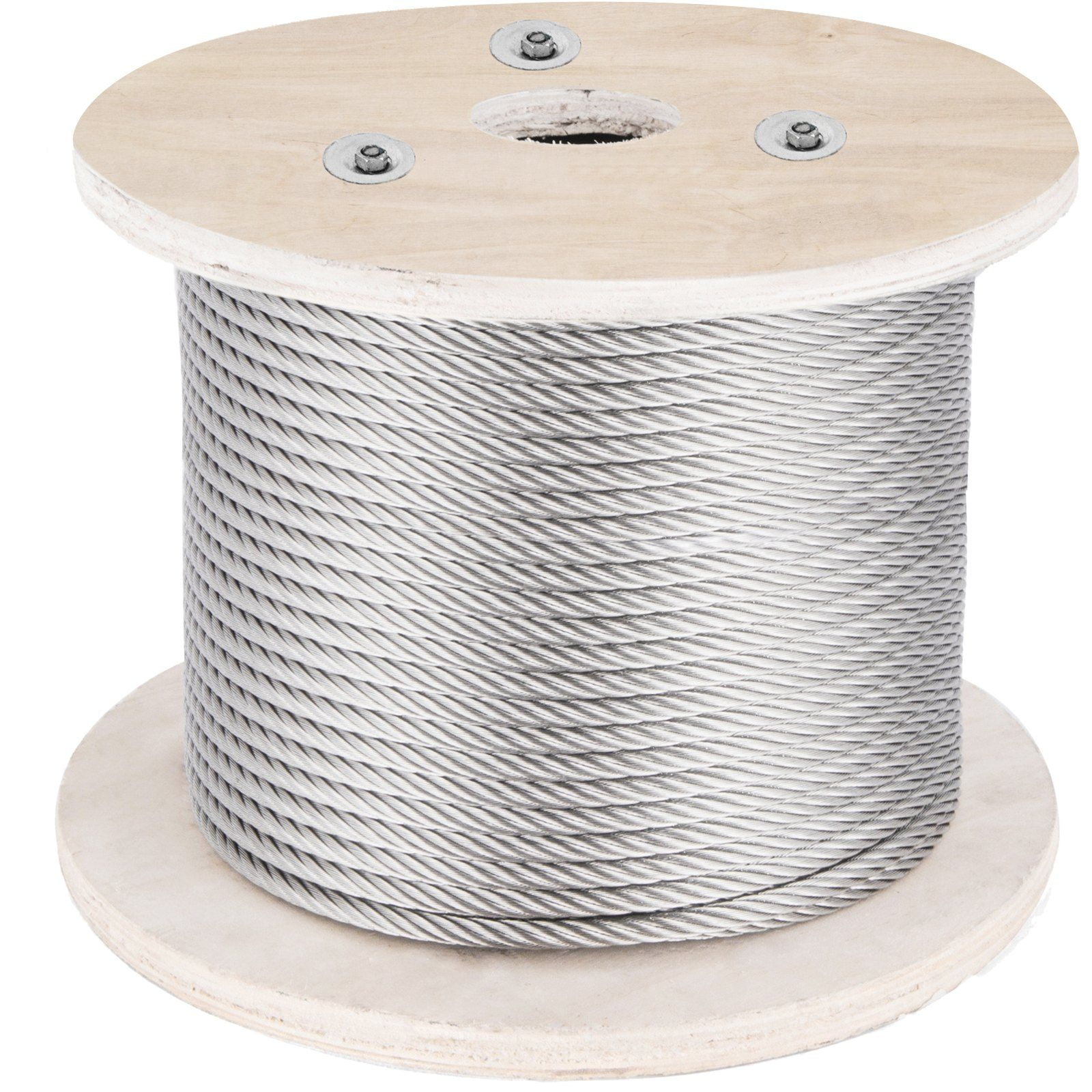 STAWAY 5/32" Stainless Steel Cable - 500FT T316 Marine Grade Wire Rope ...