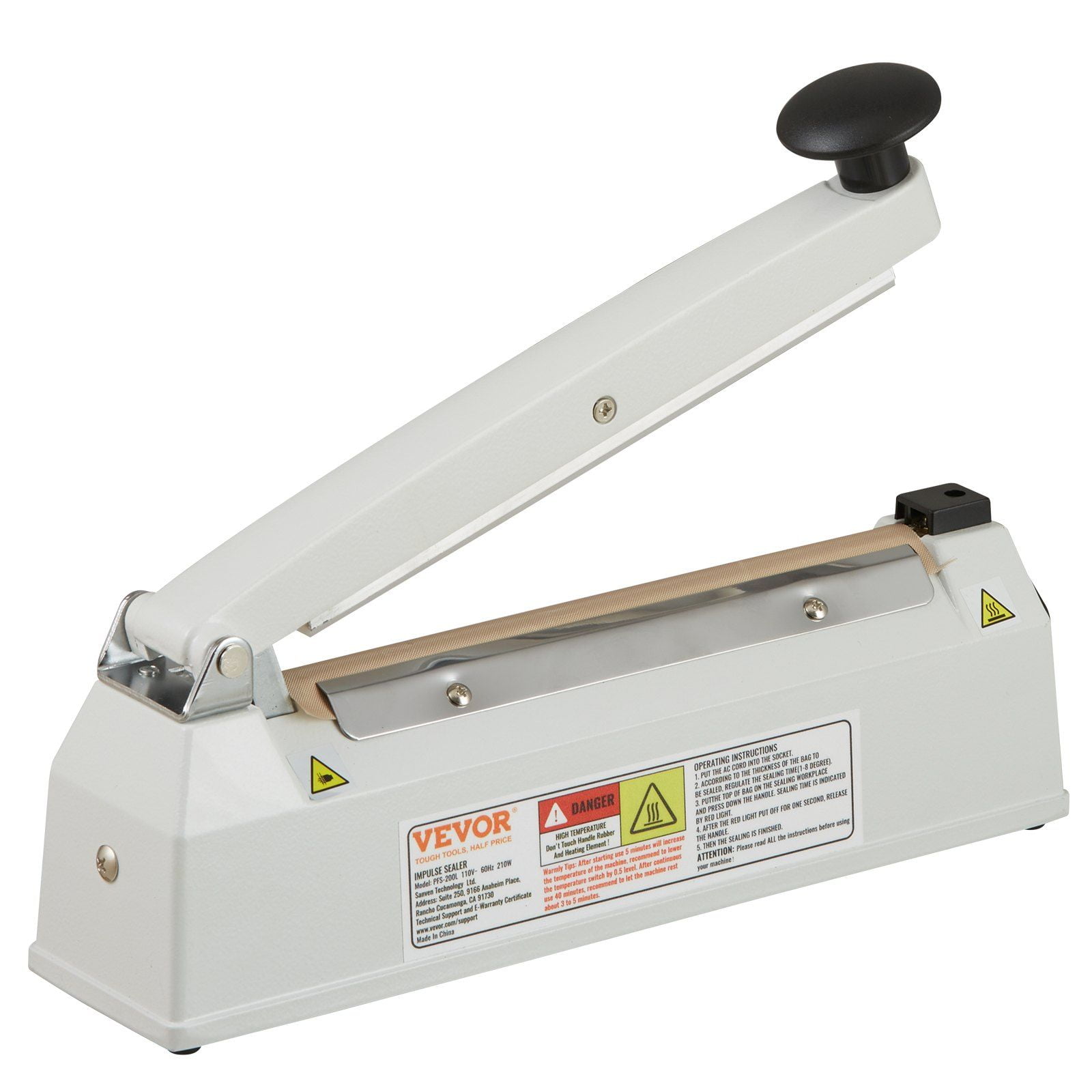 STAWAY 8 Inch Impulse Sealer - Manual Heat Sealing Machine for Mylar ...