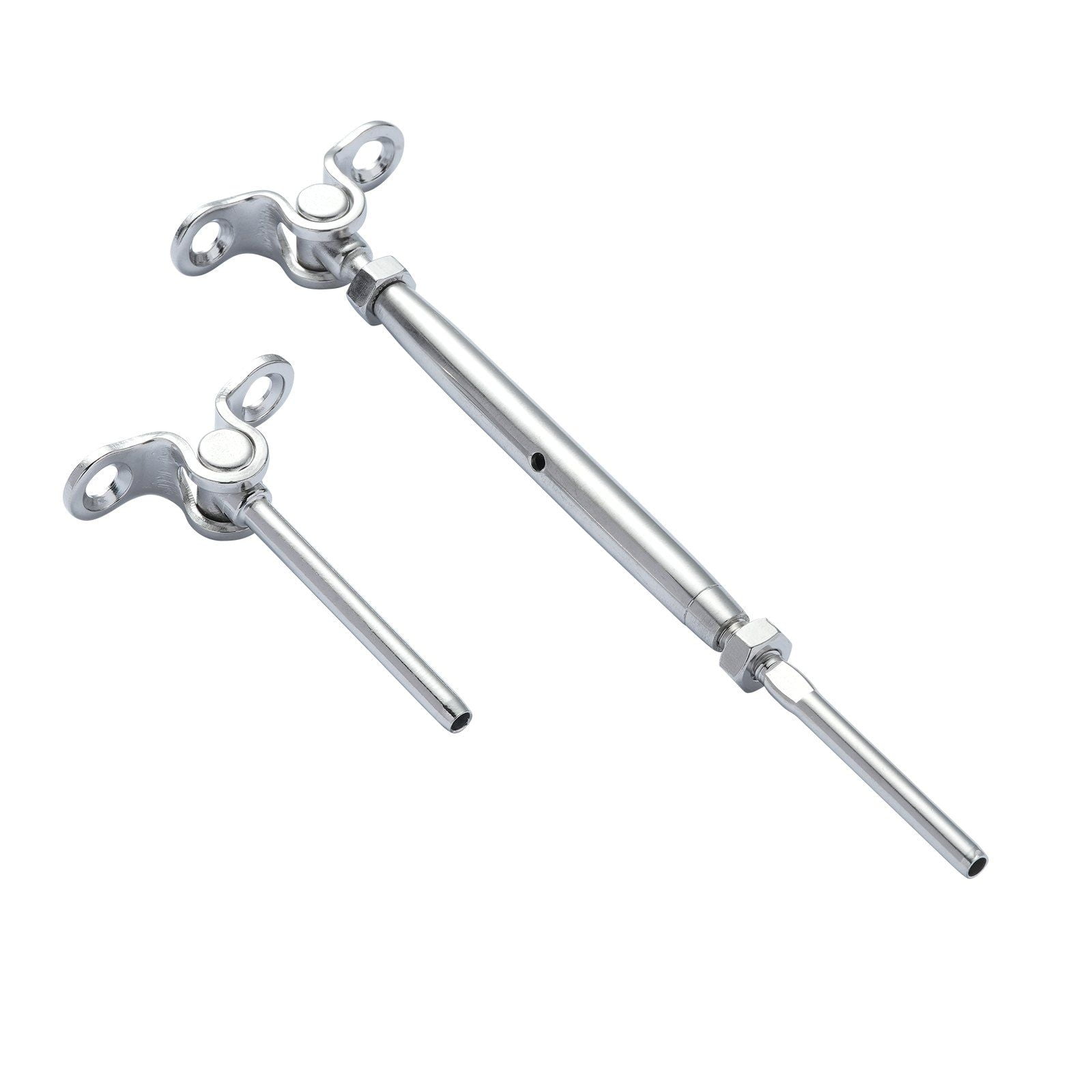 STAWAY Adjustable Angle Cable Railing Kit - 1/8" Wire Rope Hardware for ...