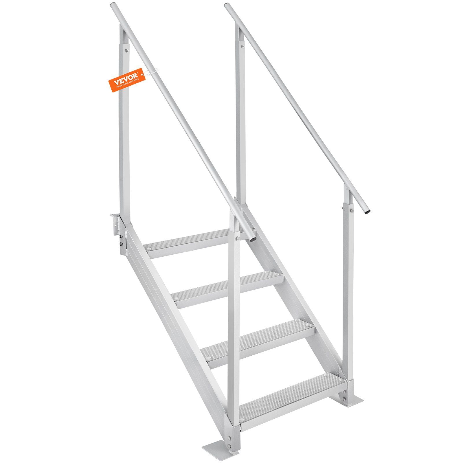 STAWAY Adjustable Dock Ladder - 500 lbs Capacity, Aluminum Steps, Dual ...