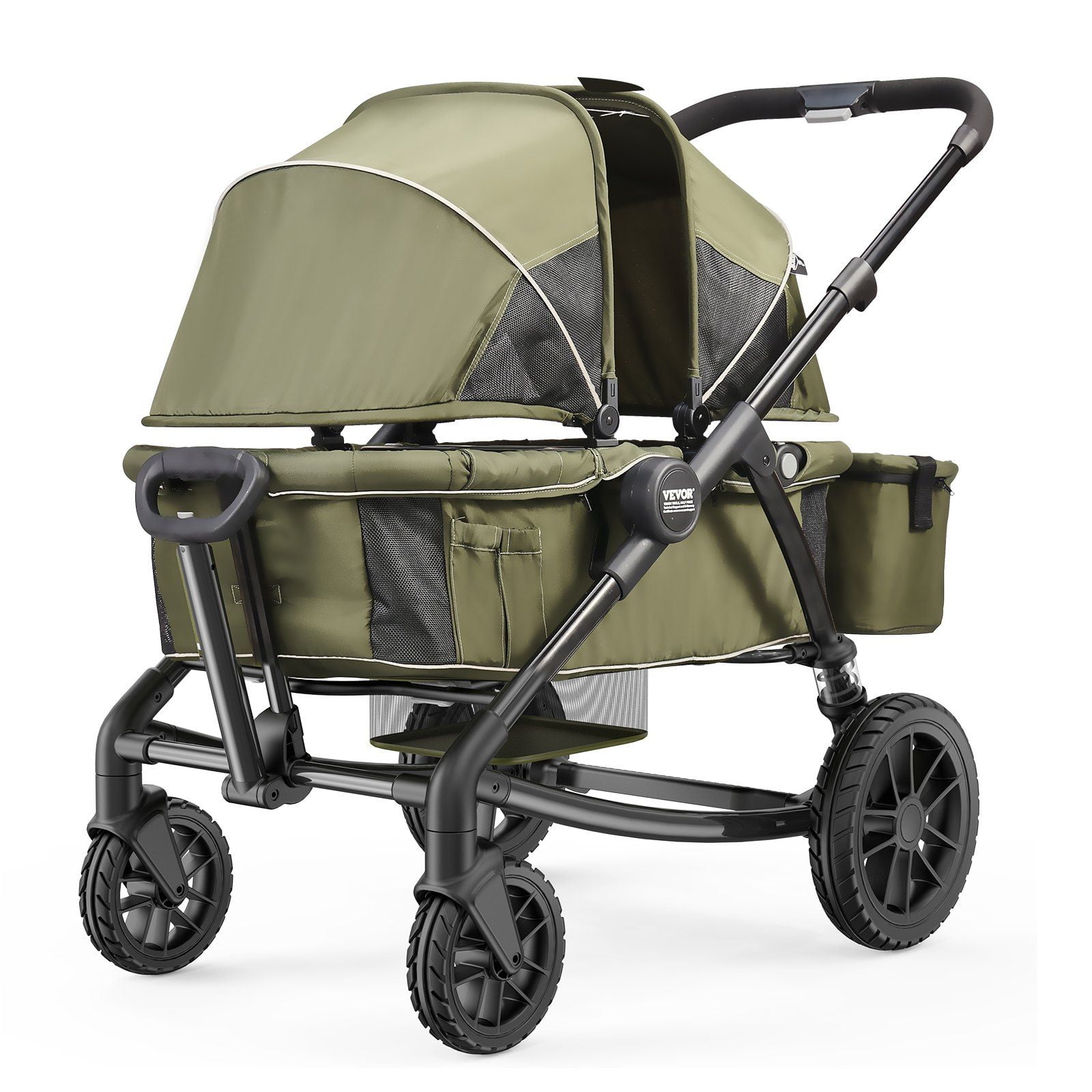 STAWAY All-Terrain Stroller Wagon - Foldable 2-in-1 Collapsible Wagon ...