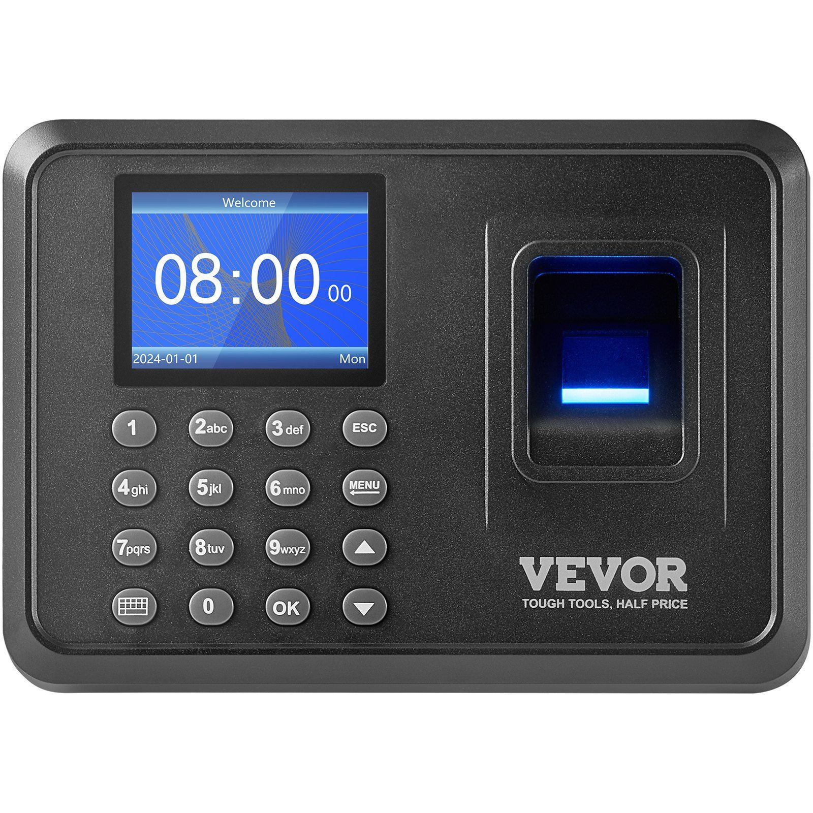 STAWAY Biometric Time Clock - Fingerprint & Password Verification, USB ...