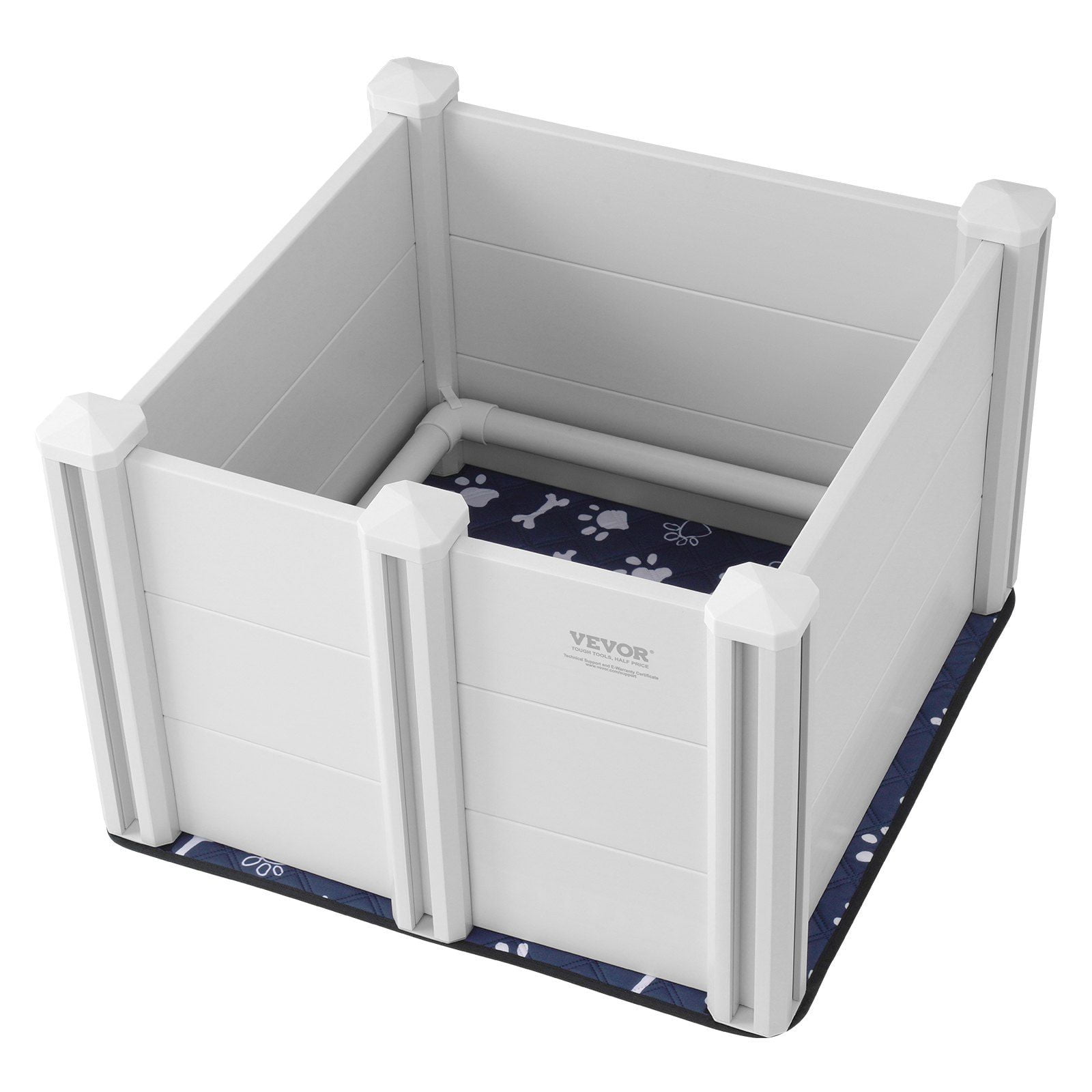 STAWAY Dog Whelping Box - Durable PVC Puppy Birthing Box with Rails ...