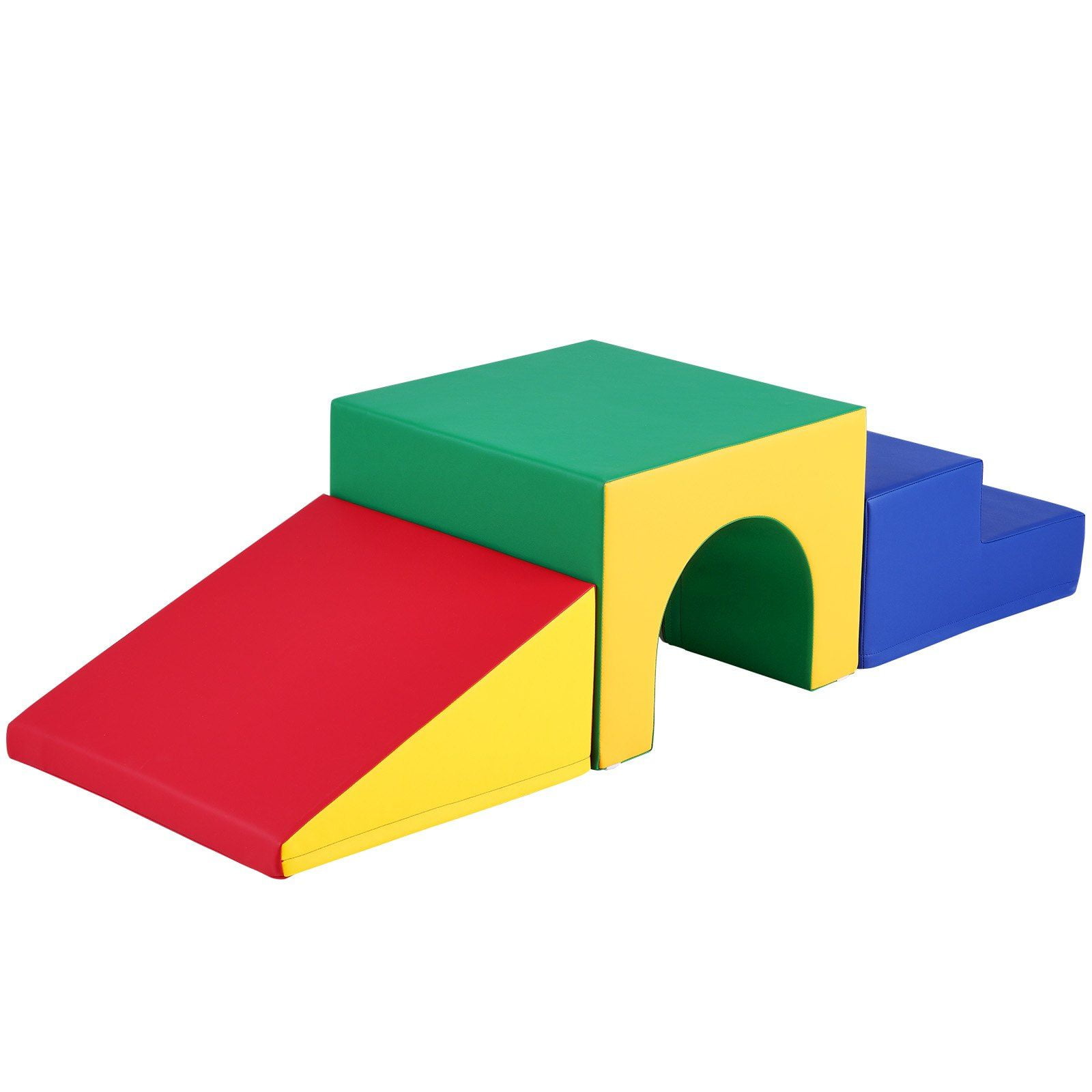 STAWAY Foam Climbing Blocks Playset for Toddlers - Indoor Tunnel Maze ...