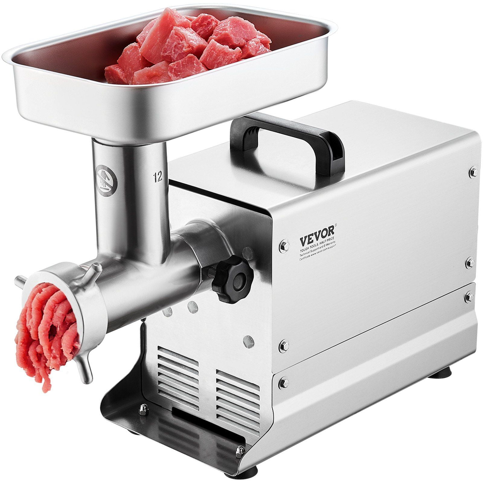 STAWAY Heavy Duty Electric Meat Grinder - 550W Stainless Steel Sausage ...