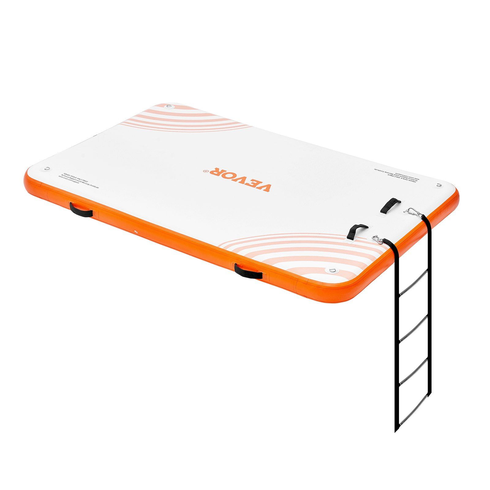 STAWAY Inflatable Floating Dock - 8x5FT Non-Slip Water Platform for ...