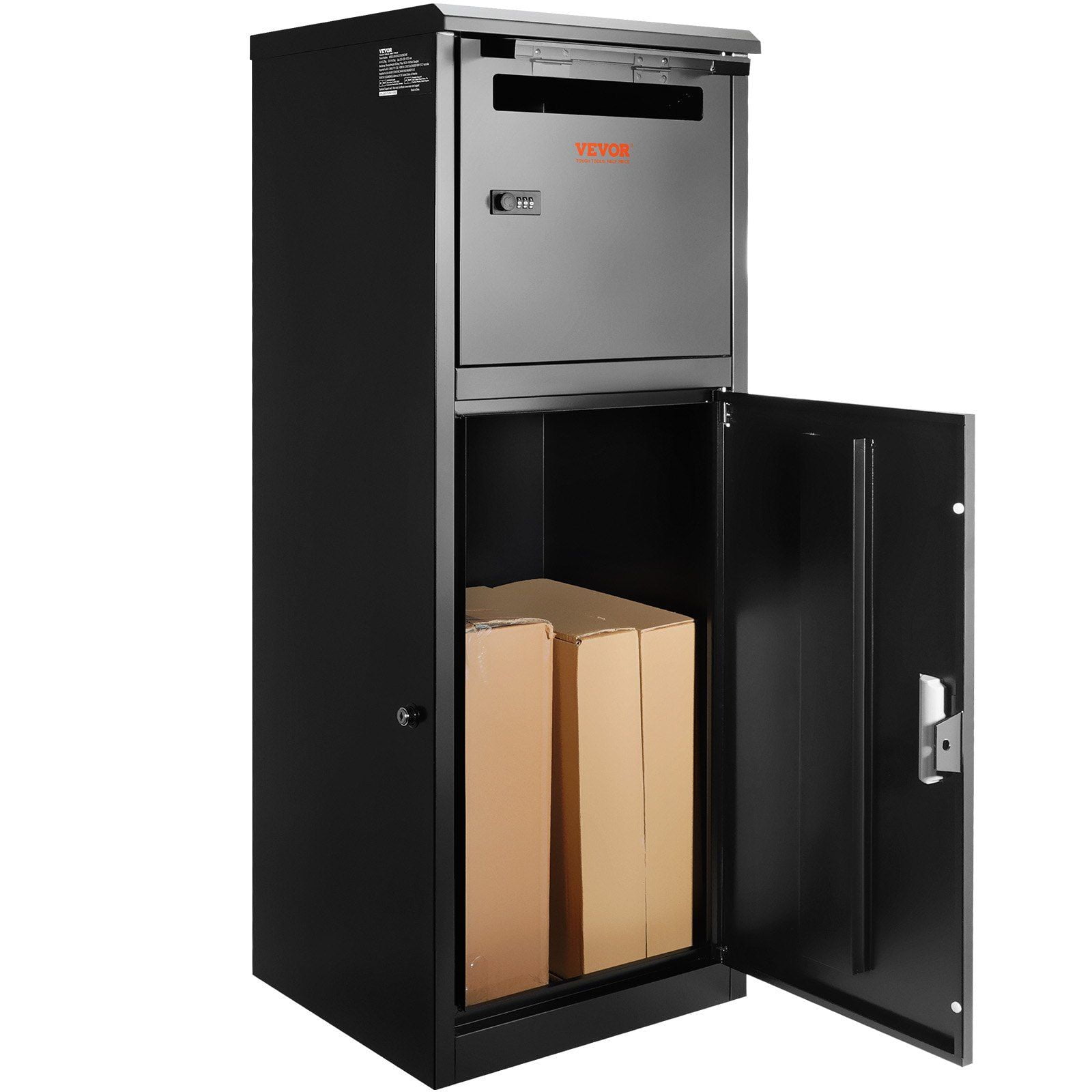 STAWAY Secure Parcel Delivery Box - Galvanized Steel Mailbox with Coded ...