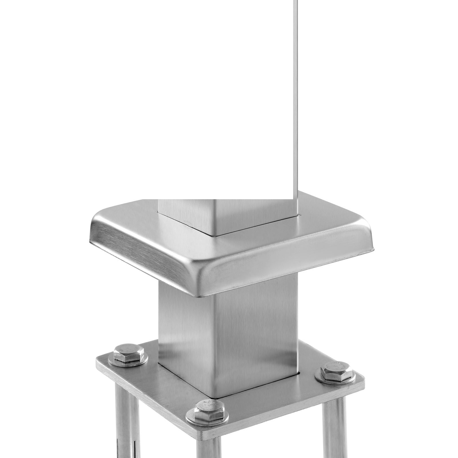 STAWAY Stainless Steel Cable Railing Post - 42" Handrail for Deck ...