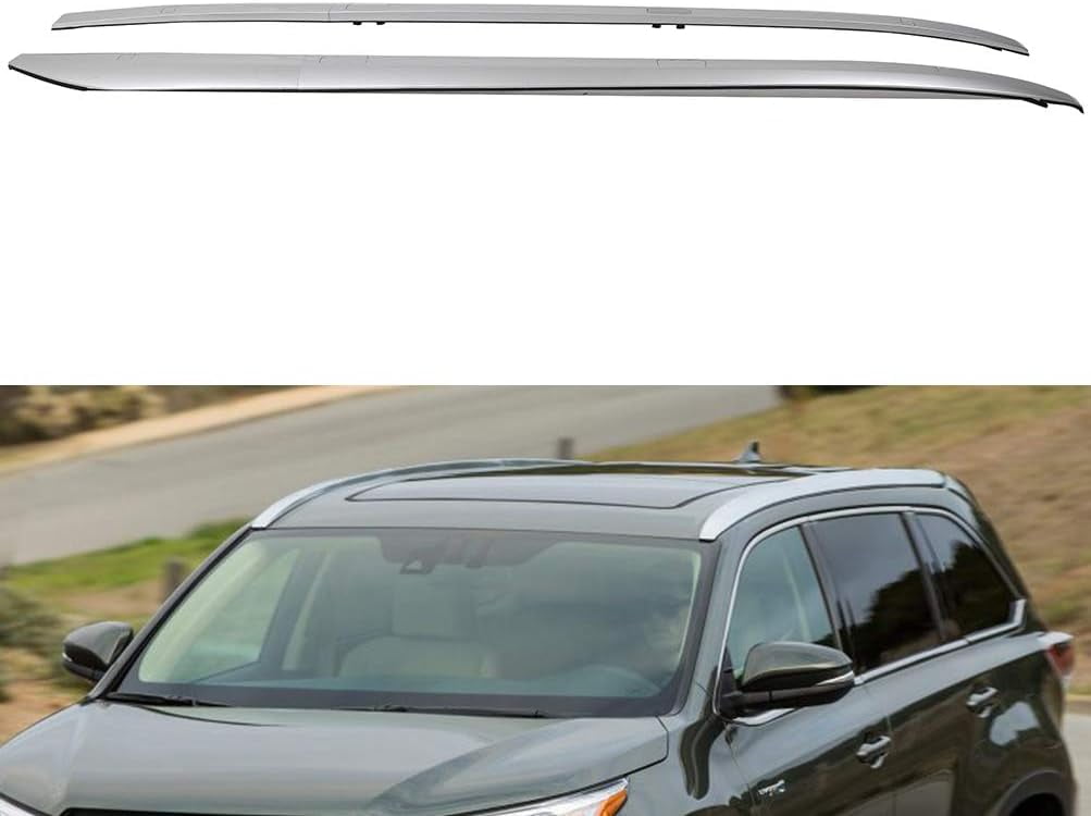 STAYTOP Roof Rack Crossbars for Toyota Highlander 2014-2018 Aluminum ...