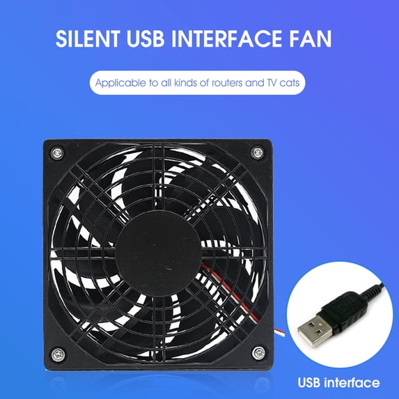 STB Radiator Low Noise Quick Cooling Plug Play USB Mobile HDD TV Box ...