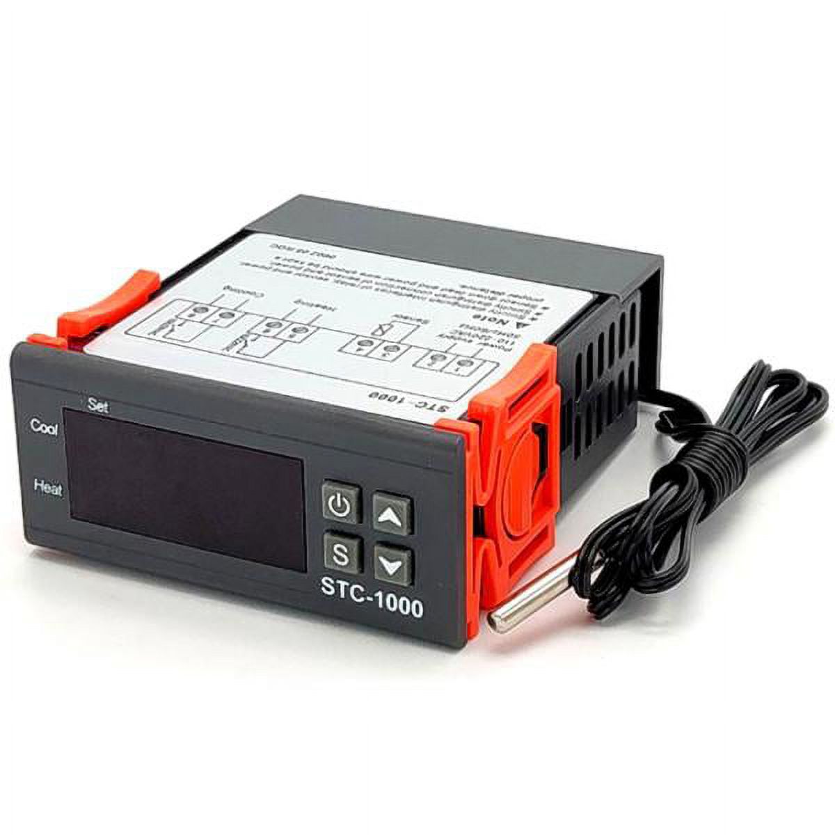 STC-1000 Digital Temperature Controller AC 110-220V Thermostat Aquarium Sensor - Walmart.com