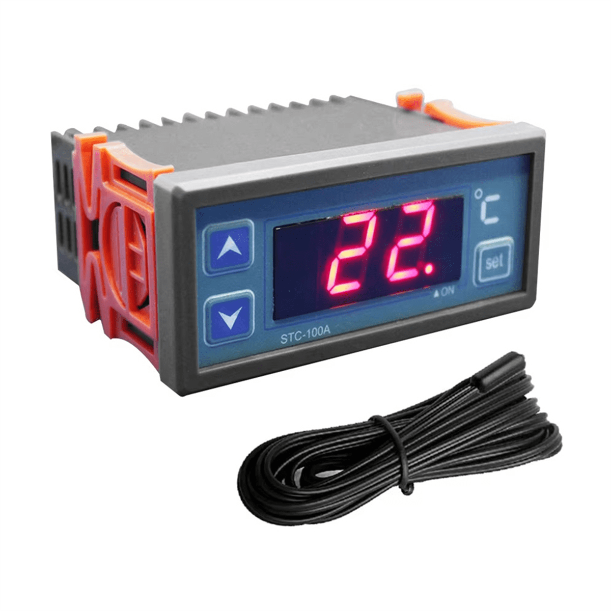 STC-100A Digital Temperature Controller AC220V Intelligent Temperature Regulator Refrigeration ...