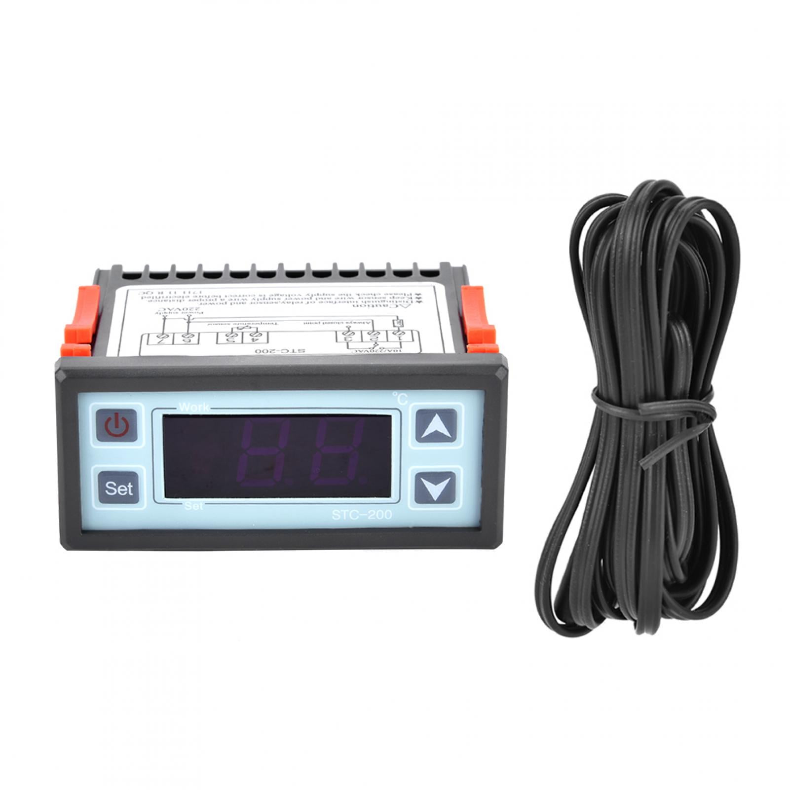 STC?200 Digital Microcomputer Thermostat Temperature Controller with ...