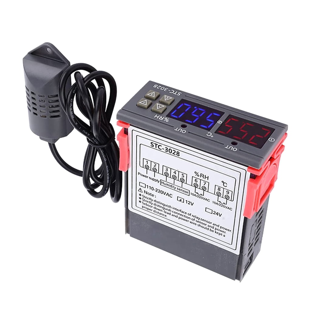 STC-3028 Digital Thermostat for Incubator Temperature Controller ...