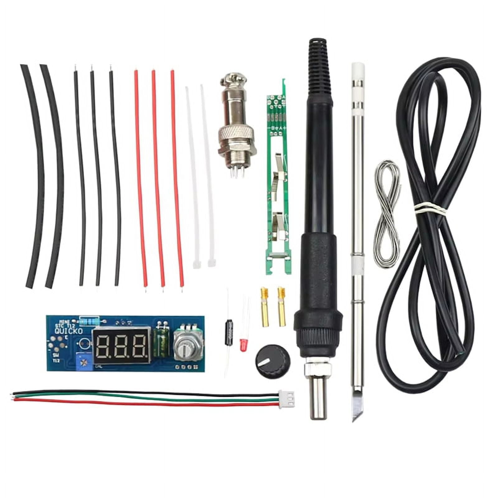-T12 Solder Iron DIY Kits, Digital Soldering Iron Station Kits ...