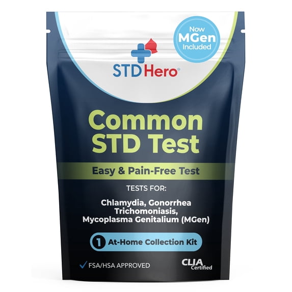 Better Life Science STD Hero, At-Home STI Test for Chlamydia, Gonorrhea ...