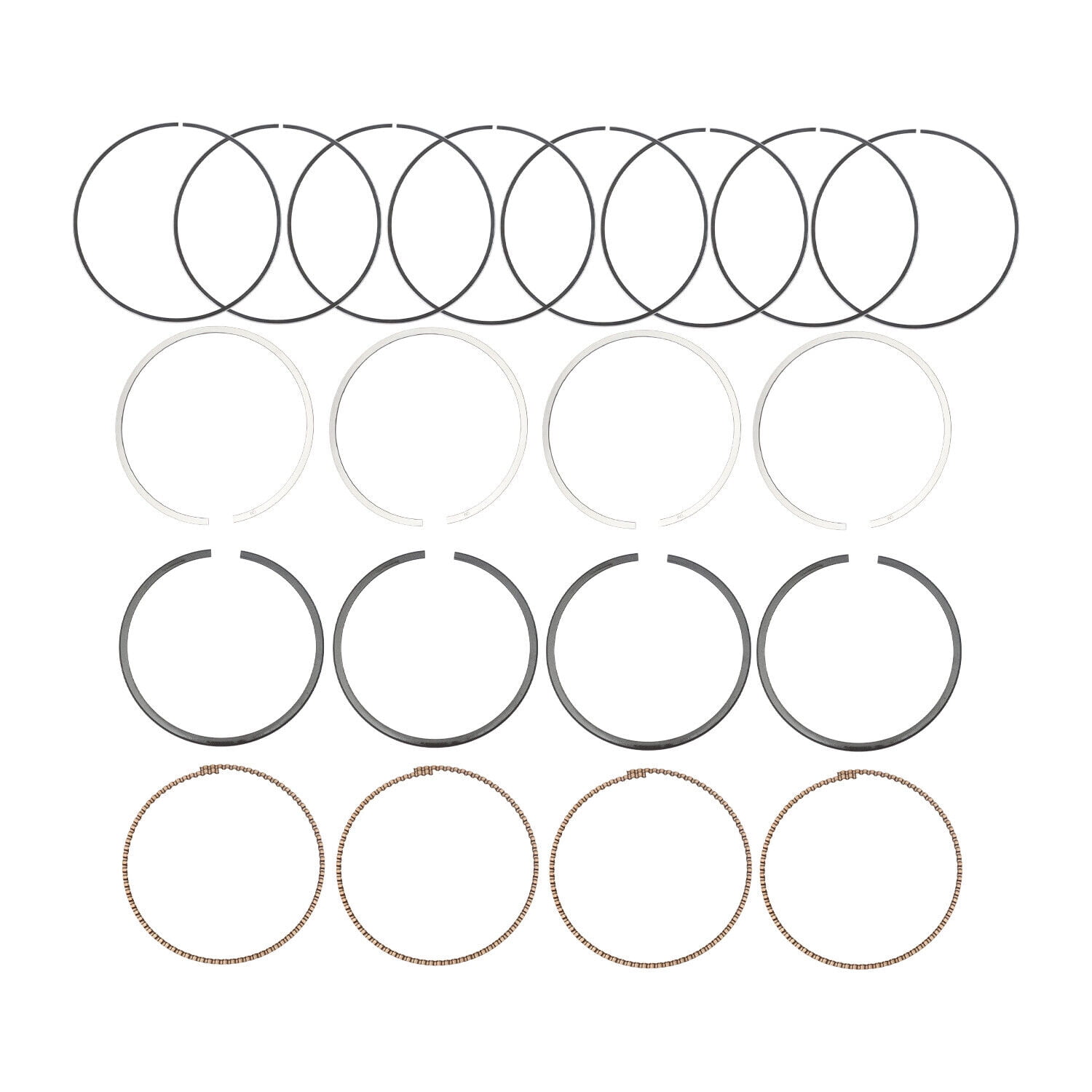 STD Piston Ring Set for 2004-2013 Subaru Impreza Legacy WRX 2.5L Turbo ...