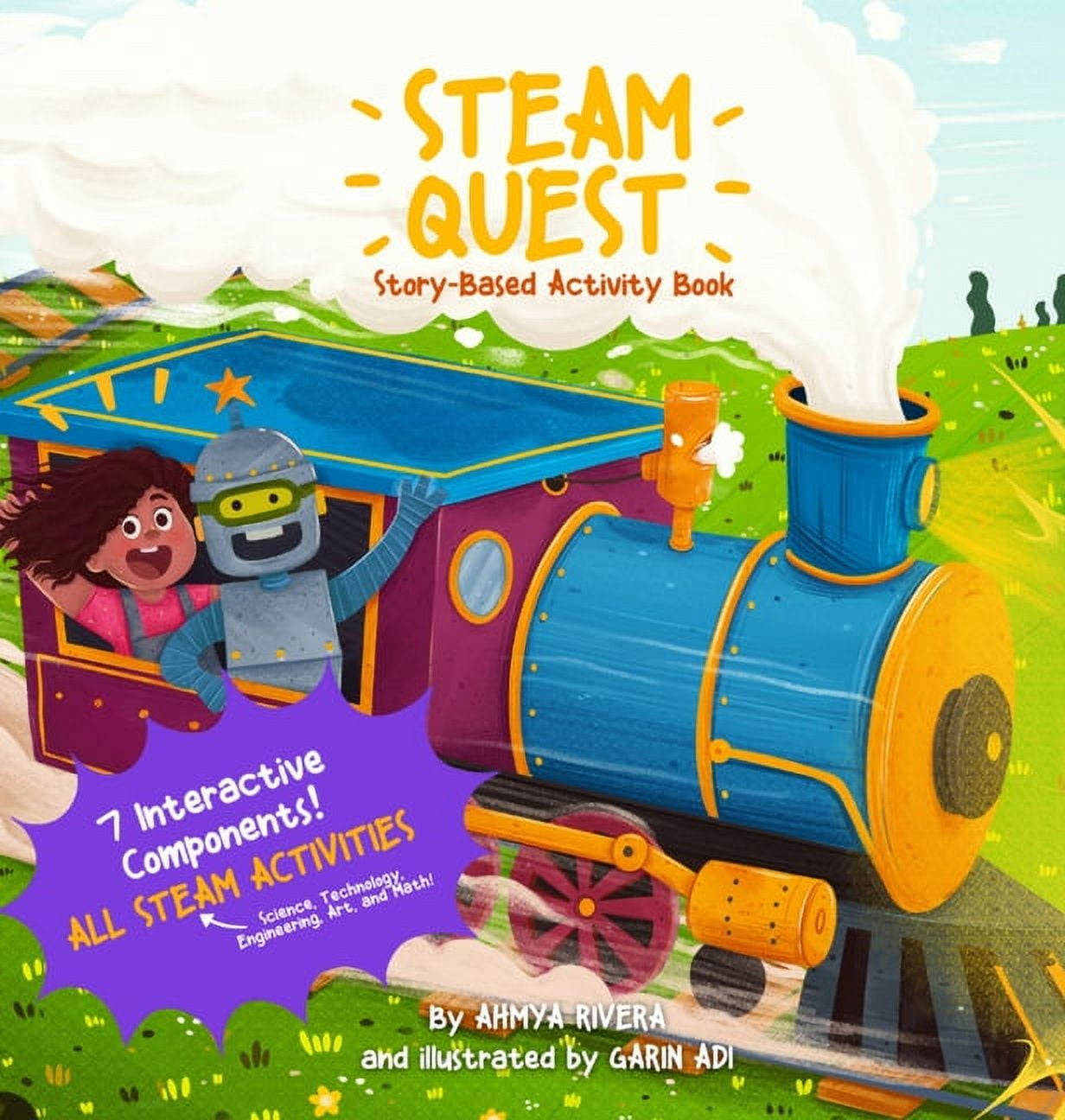 STEAM Quest: Story-based Activity Book (Hardcover)(Large Print ...