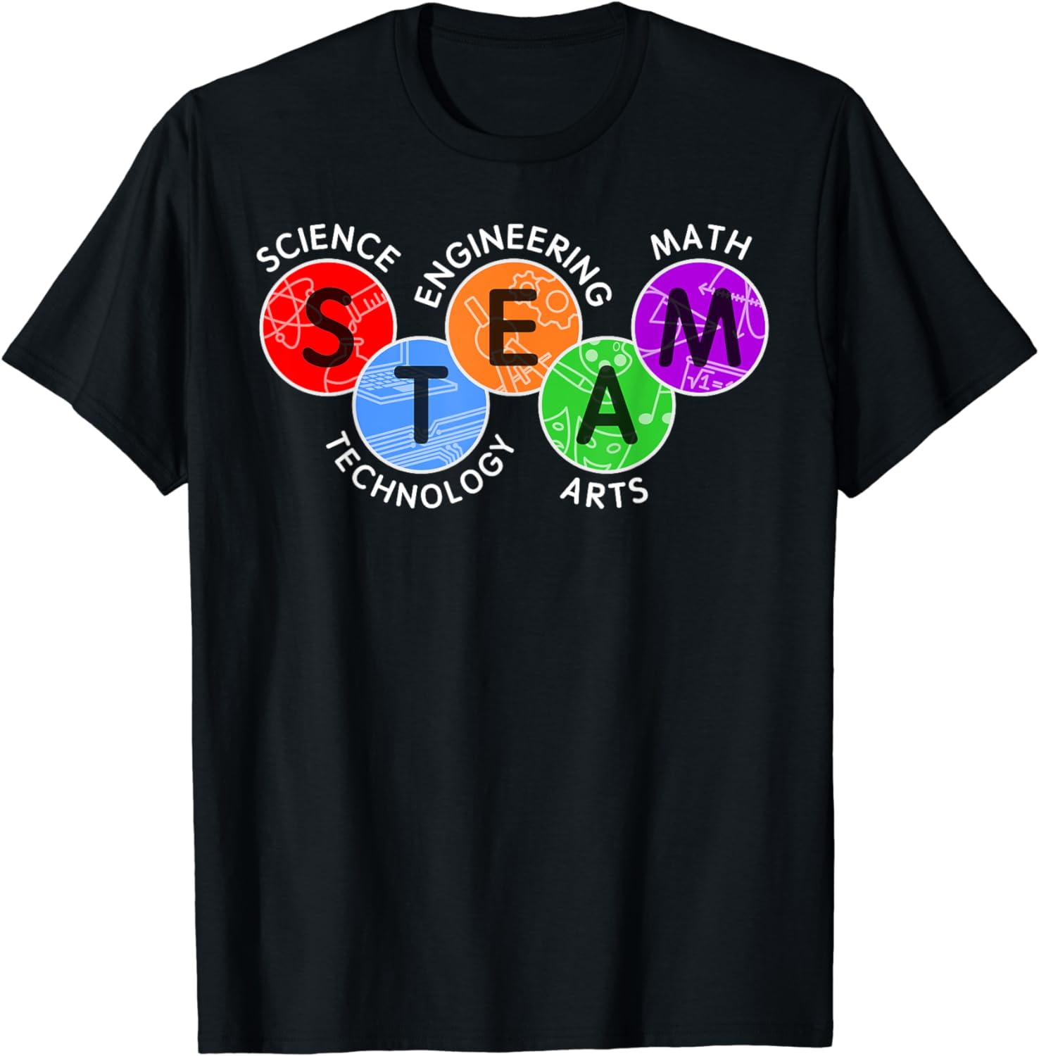 STEAM Shirt Technology Engineering Art STEM Shirt - Walmart.com