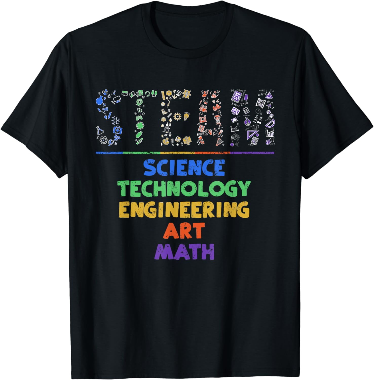 STEAM Teacher Back to School Stem Teacher Appreciation T-Shirt ...