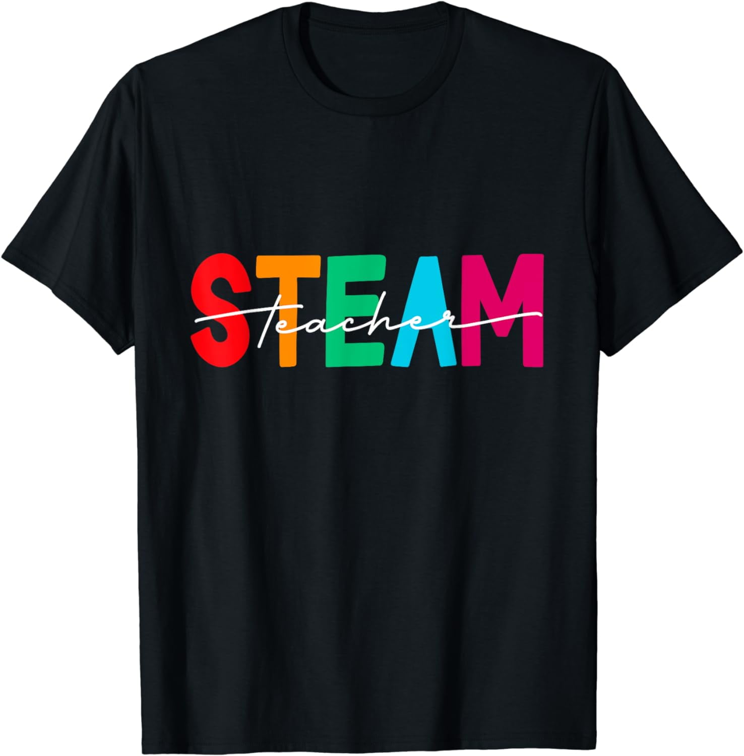 STEAM Teacher Squad Back to School STEM Special Crew T-Shirt - Walmart.com
