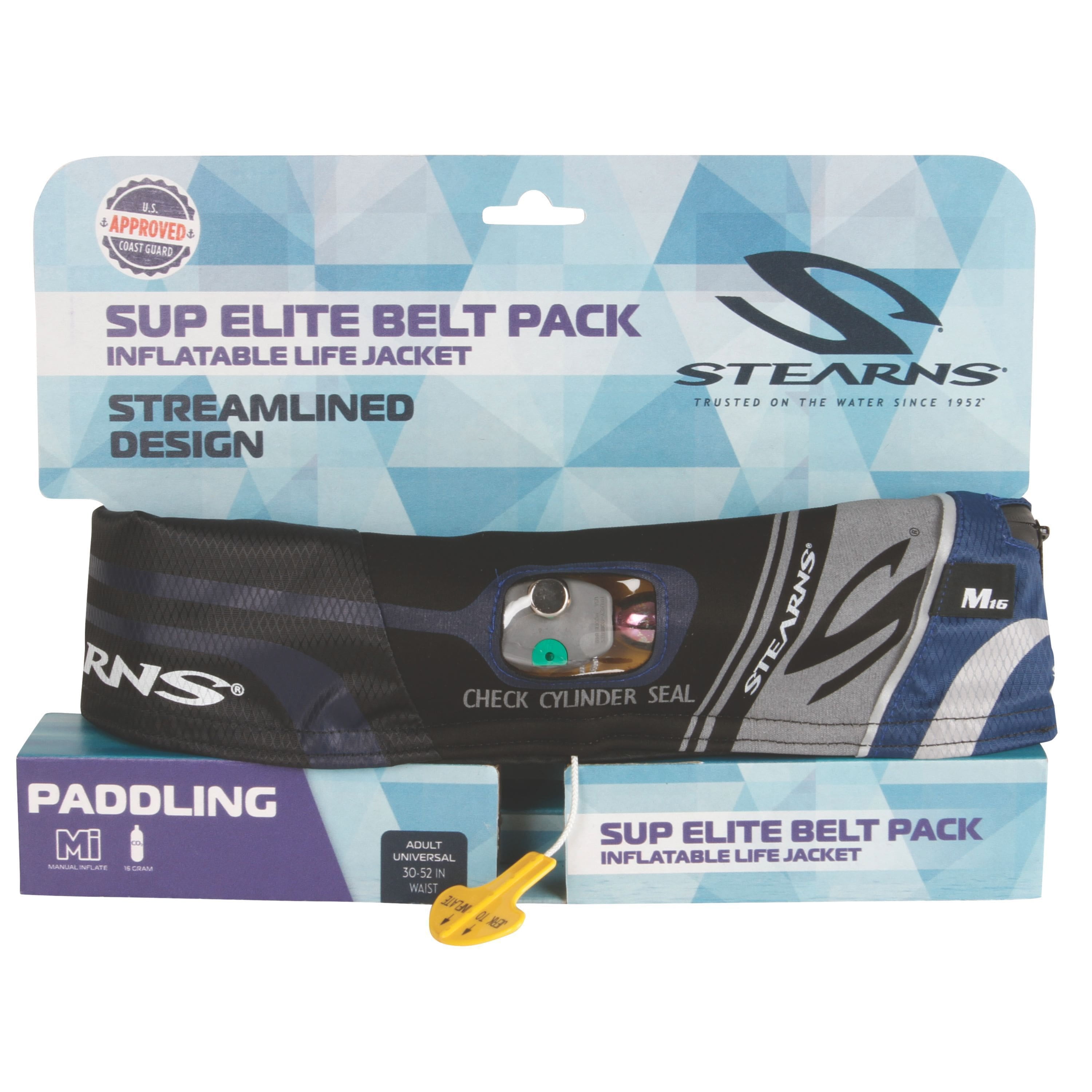 Stearns 0340 SUP Elite 16M Belt Pack - Blue - Walmart.com