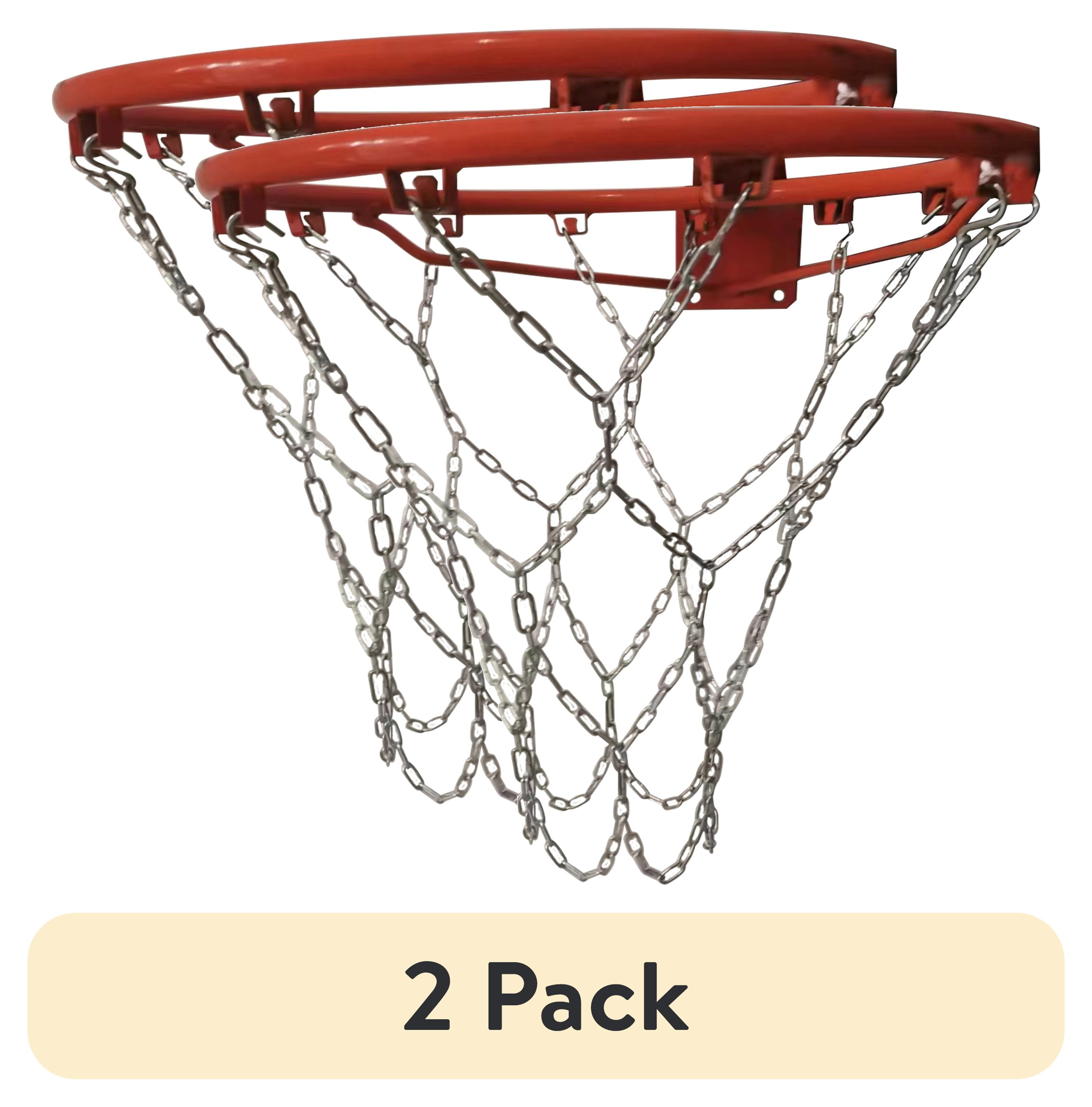 (2 pack) STEEL BASKETBALL NET - Walmart.com