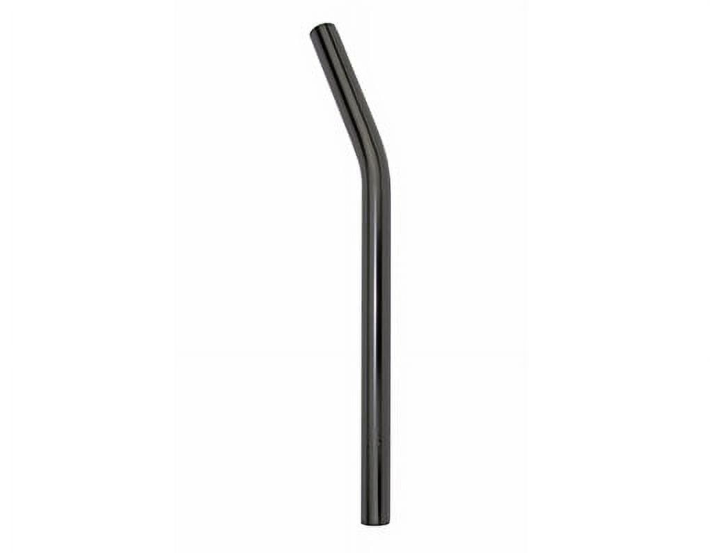 STEEL BIKE BICYCLE LAY-BACK SEATPOST WITH OUT SUPPORT 22.2 BLACK. Bike ...