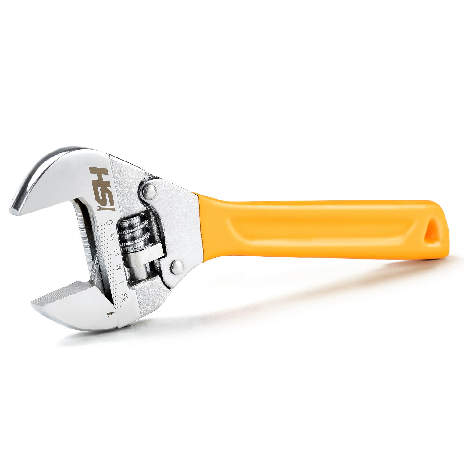 STEELHEAD 10” Grip Hand Adjustable Ratcheting Wrench, Forged Heat ...