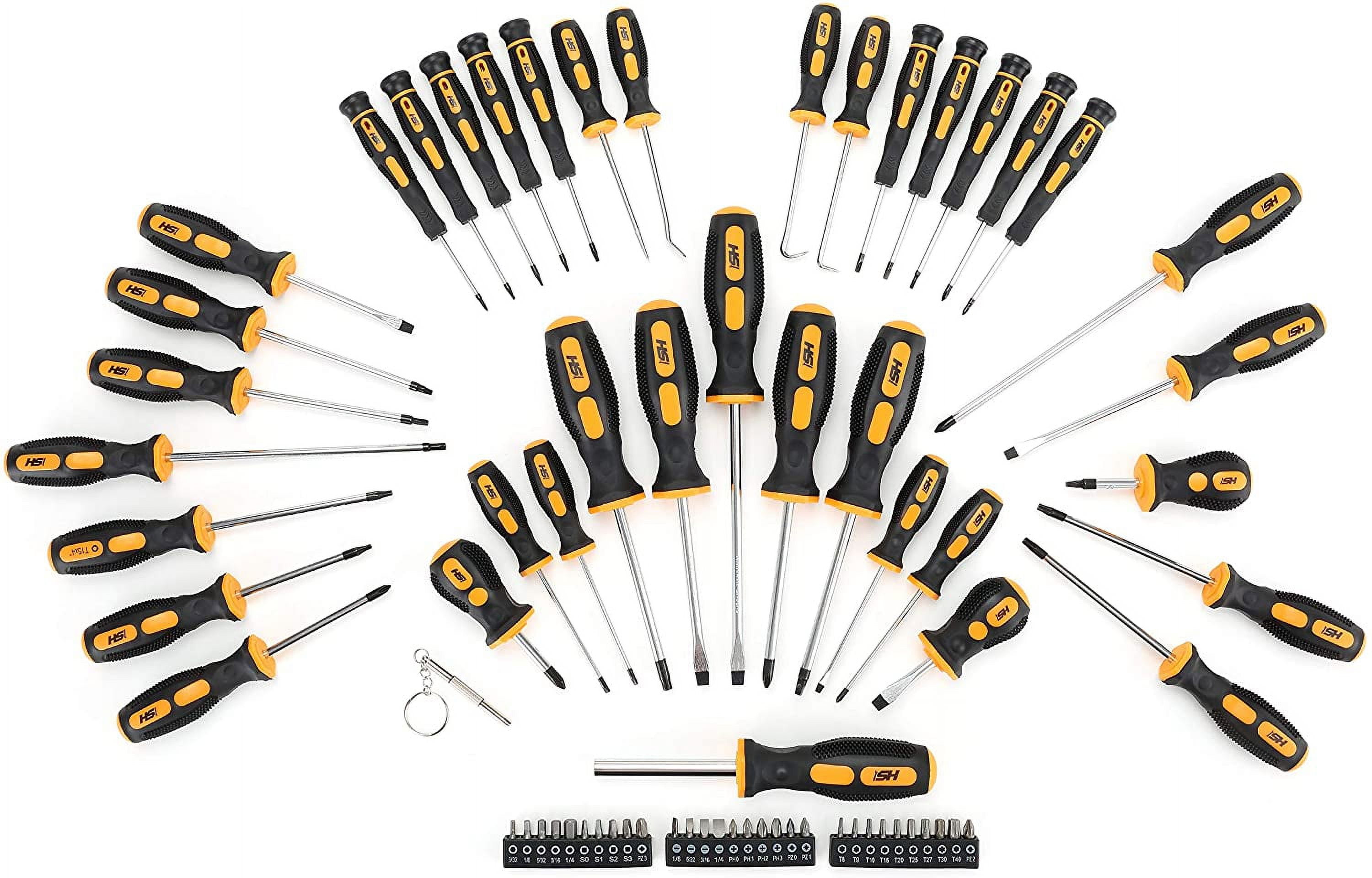 STEELHEAD 69-Piece Screwdriver & Bit Set, (23) Magnetic & (10 ...
