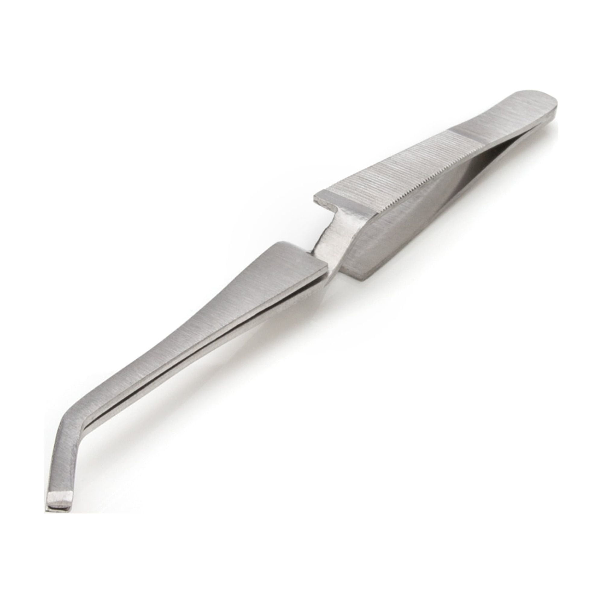STEELMAN 05614 6-Inch Angled Sharp Tip Self-Closing Tweezers - Walmart.com