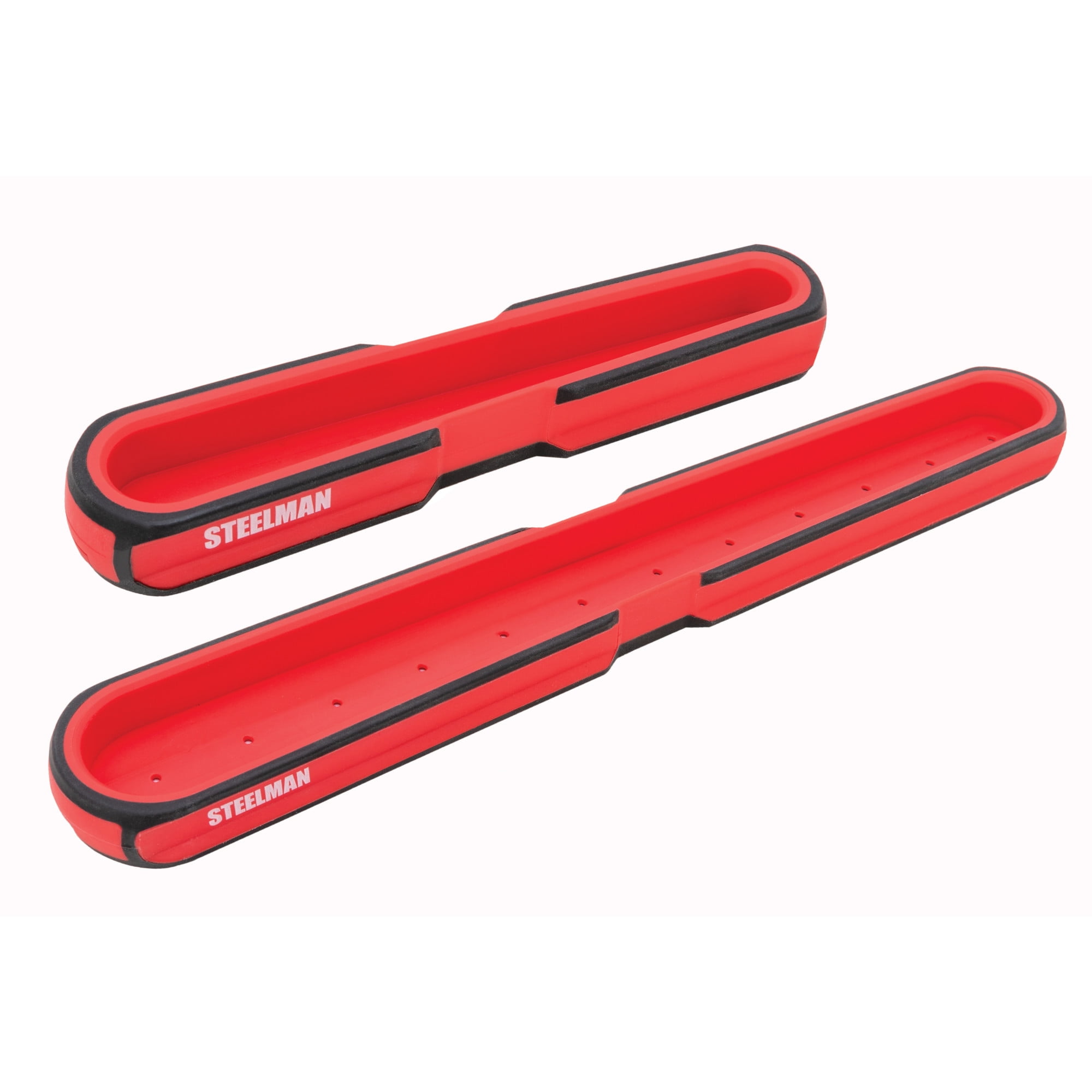 STEELMAN 2-Piece Magnetic Steel Socket Storage Parts Accessory Tray Set ...