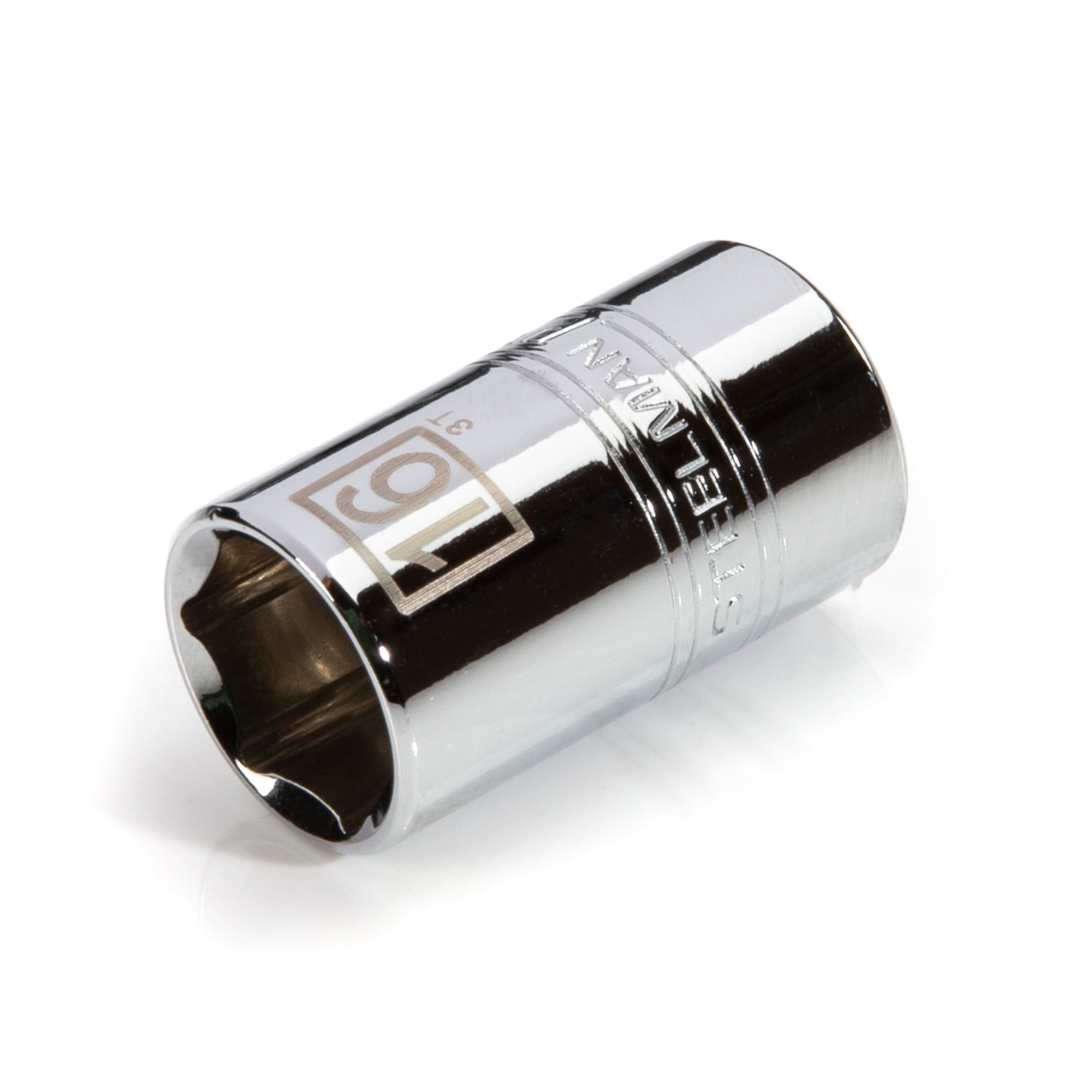 STEELMAN PRO 1/2-Inch Drive x 16mm Shallow 6-Point Metric Socket, 78313 ...