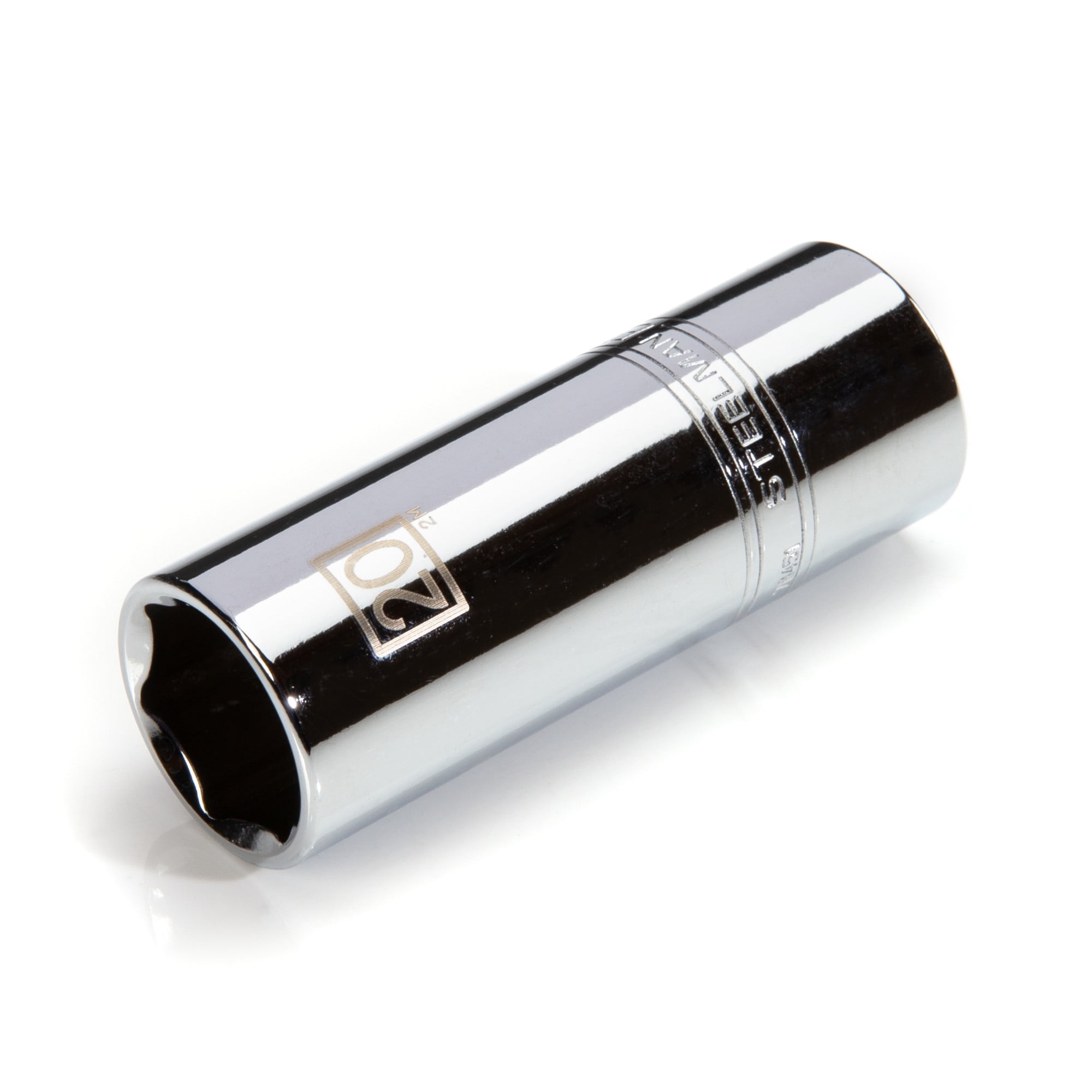 STEELMAN PRO 1/2-Inch Drive x 20mm Deep 6-Point Socket, 78451 - Walmart.com