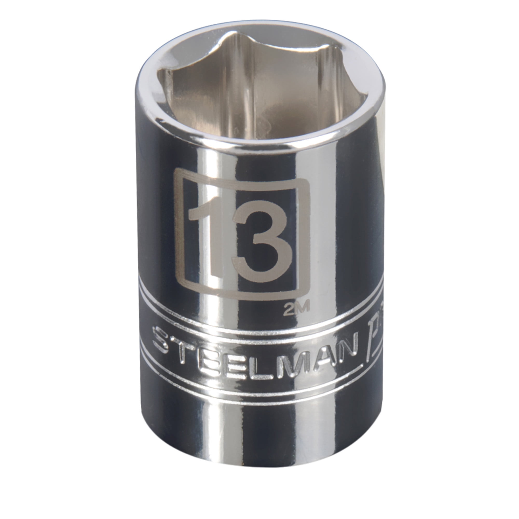 STEELMAN PRO 3/8-Inch Drive 13mm Shallow 6-Point Socket, 78196 ...