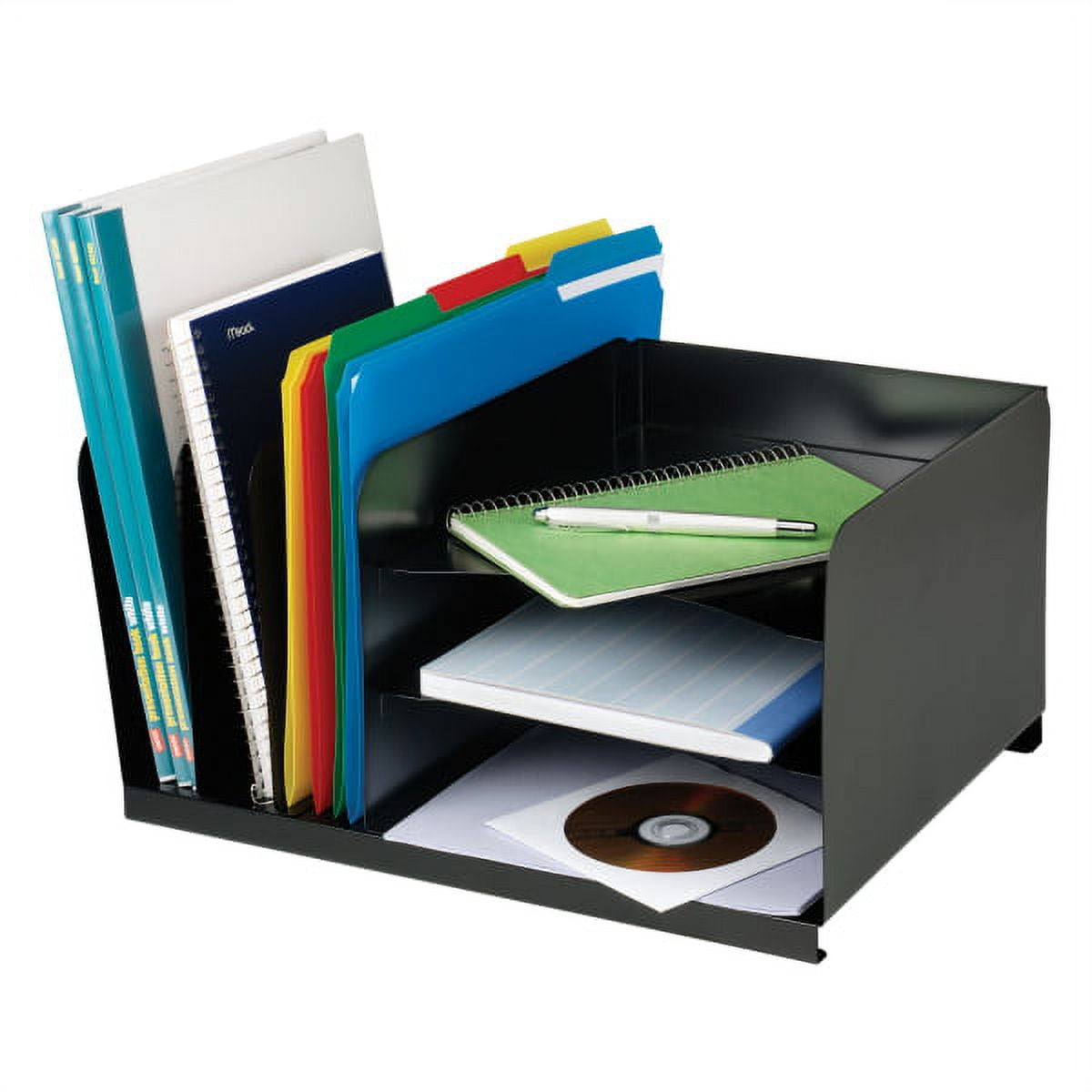 STEELMASTER® Vertical & Horizontal Combo Organizer, Black - Walmart.com