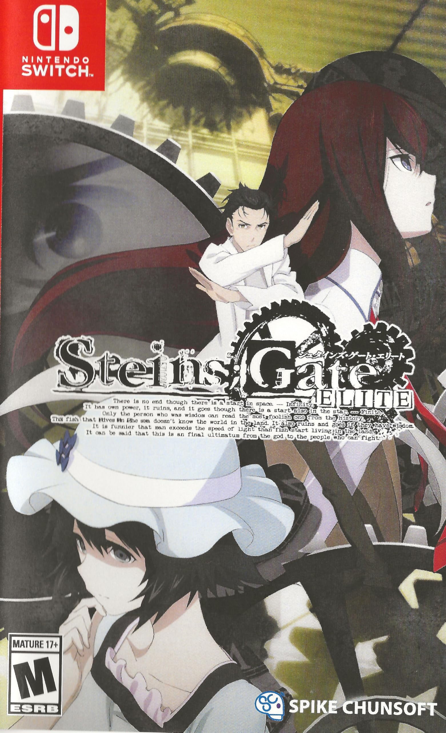STEINS;GATE ELITE - Nintendo Switch - Walmart.com