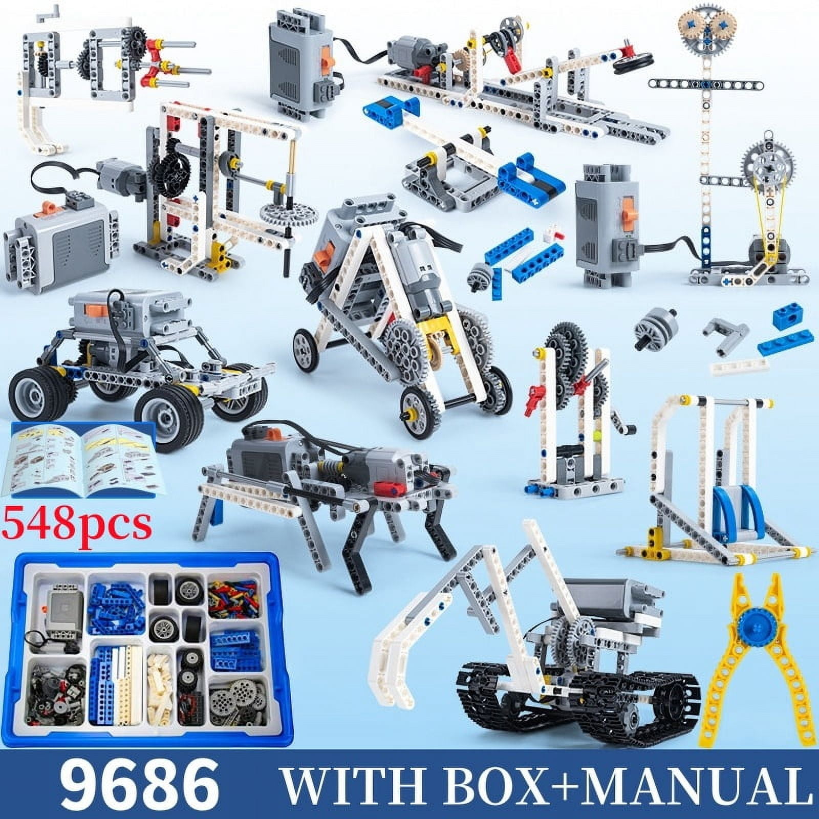 STEM 9686 Technical Parts Multi Technology Programming Educational Students Learn DIY Building ...