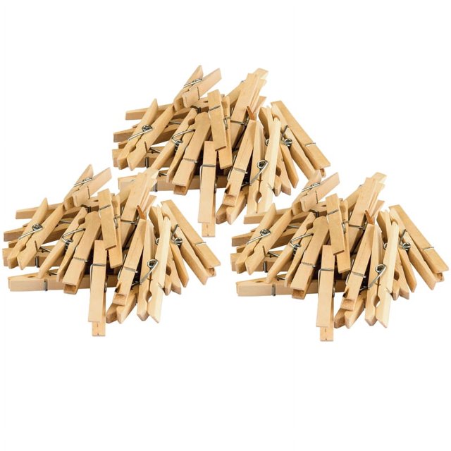 STEM Basics: Clothespins, 50 Per Pack, 3 Packs - Walmart.com