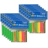STEM Basics: Multicolor Mini Craft Sticks, 100 Per Pack, 12 Packs ...